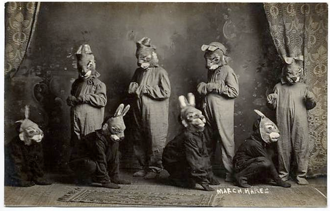 Pieces from the sky: weird old photos