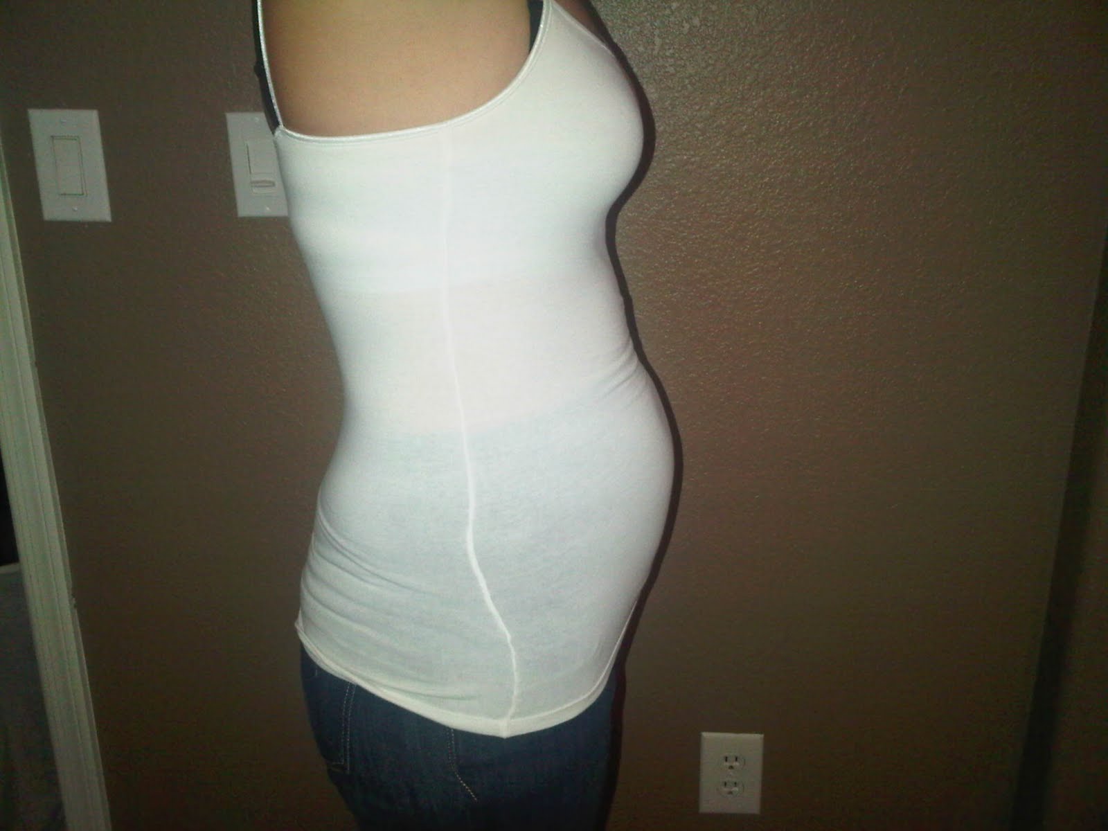 Let them sleep in the middle....: 10-week Baby Bump