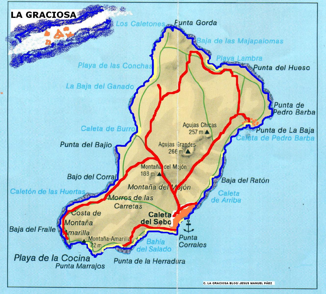 La Graciosa - sever