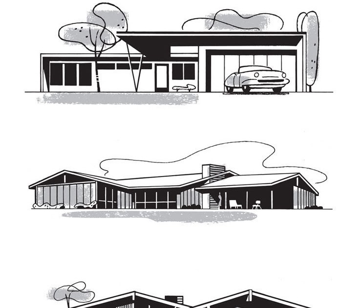 Mad for Mid-Century: Mid-Century Home Illustrations
