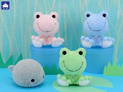 Disney Anime Toys - DAT: Caltoy Frog & Tadpole Plush Set Of 4