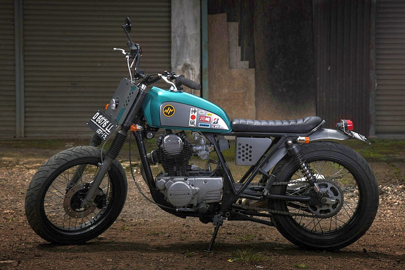 Outomotive Modification: Reader Ride! Wicked little Kawasaki KZ200 ...