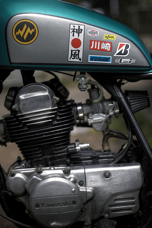 Outomotive Modification: Reader Ride! Wicked little Kawasaki KZ200 ...