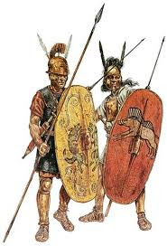 Minicamisetas y Tornillos: La triple acies romana