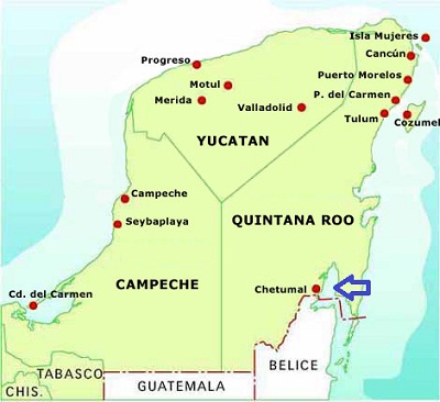 Vacaciones en Mexico: Chetumal
