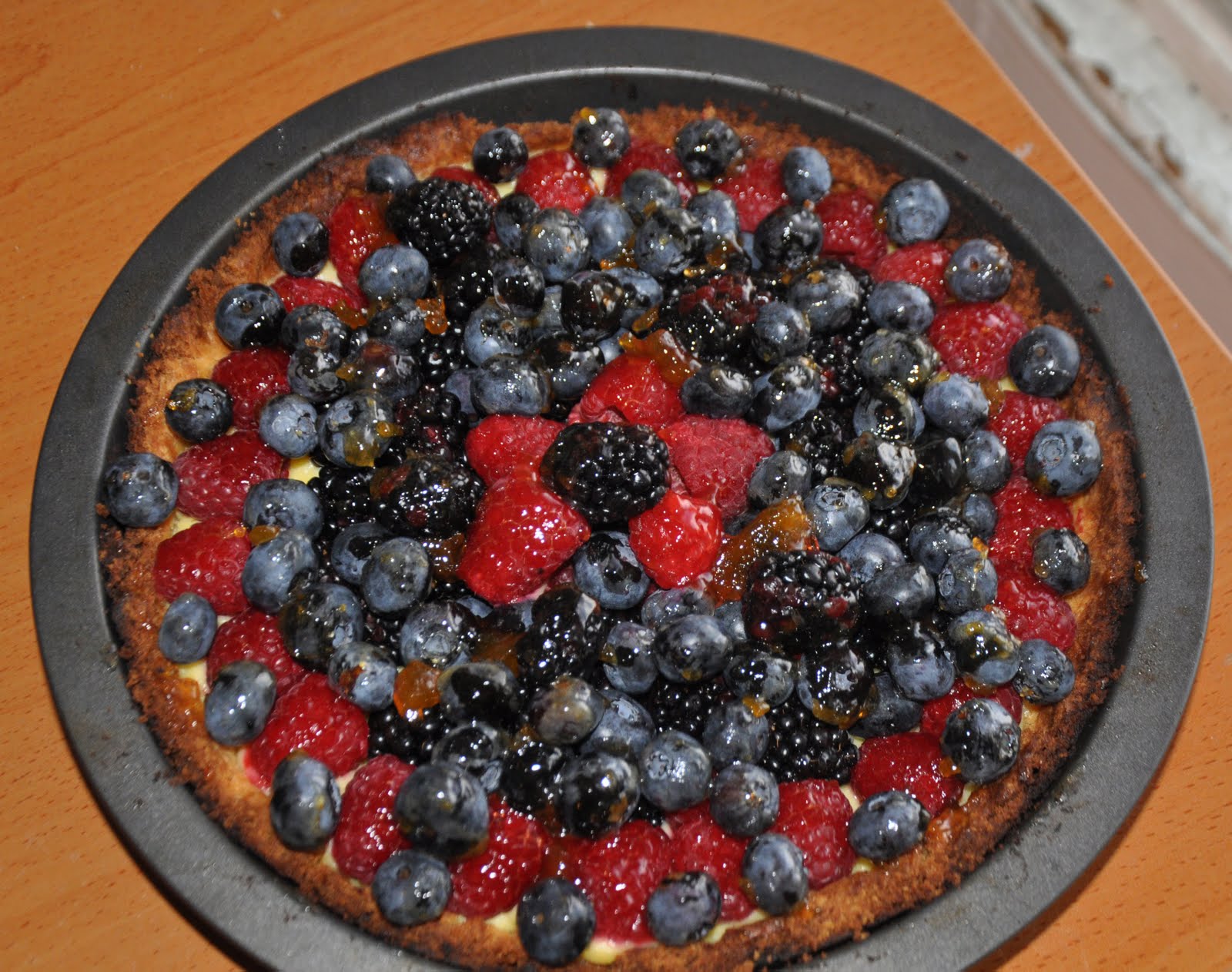 Fresh Berry Tart Recipe | RecipeStudio