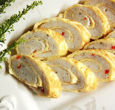 Cherry on a Cake: EGG ROLLED FISH CAKES