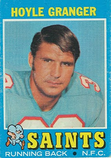 1971 Football Cards: New Orleans Saints