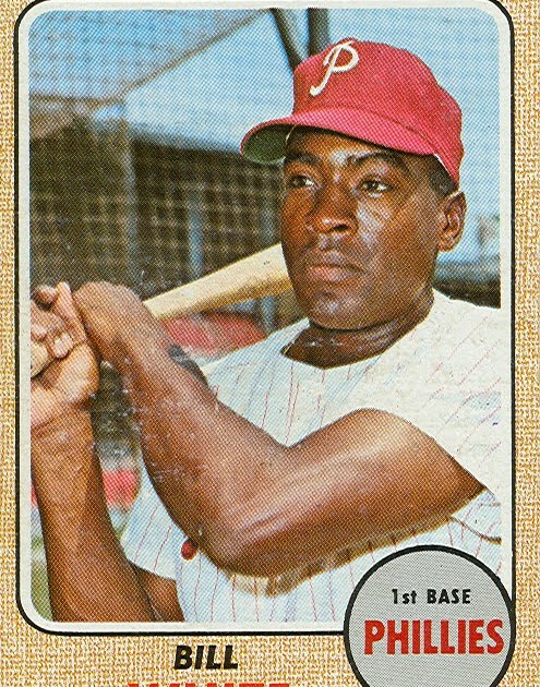 1968 Topps Baseball: Bill White (#190)