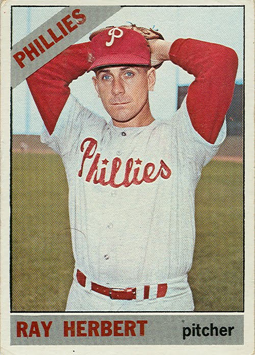 1966 Topps Baseball: Final Card: Ray Herbert