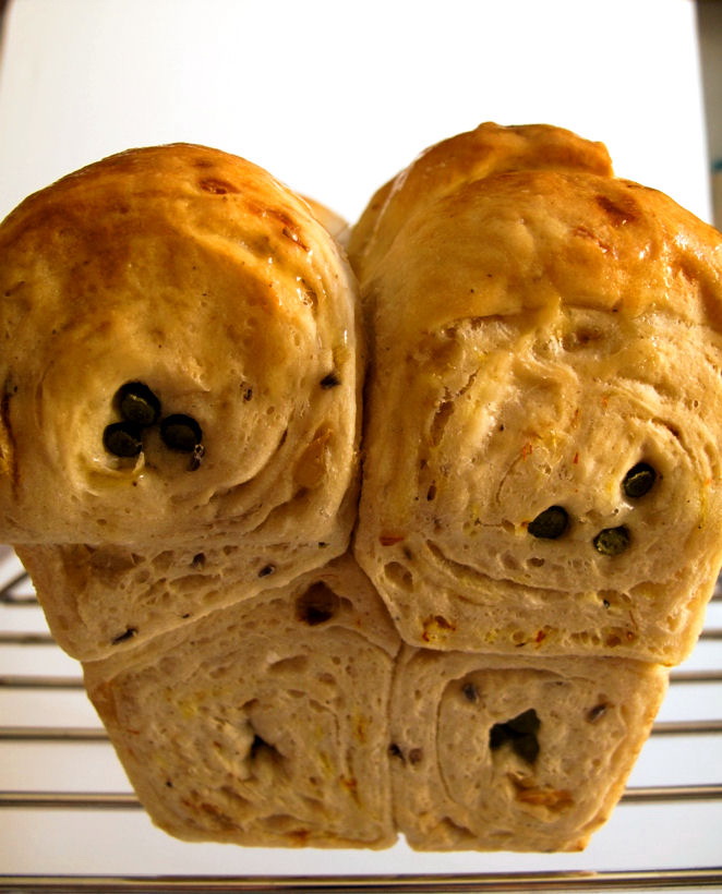 Foodiva's Kitchen: Safflower and Lavender Savory Loaf