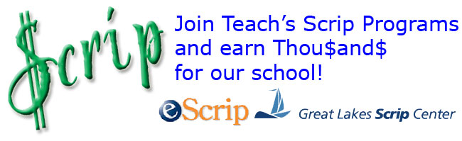 Charles E. Teach Booster Club: eScrip Dining, GL Scrip and eScrip