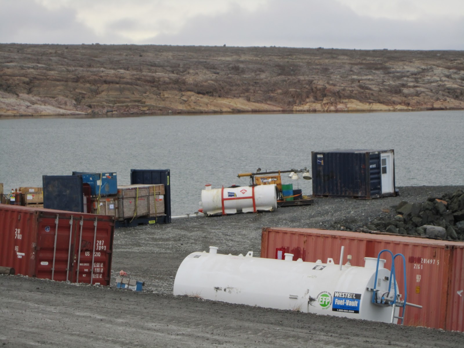 Terri's Nunavut Adventure: Excitement abounds as the sealift arrives!