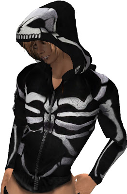 Half a Monkey: Void - Skeleton Hoody