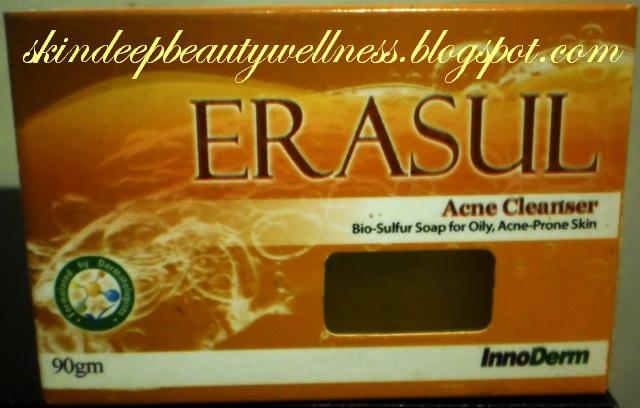 skin deep beauty and wellness: Erasul Acne Cleanser Soap