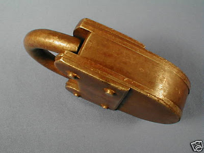 RestraintsBlog: ANTIQUE LOCK & KEY 1800'S UNKNOWN MAKER ? B.R.M.