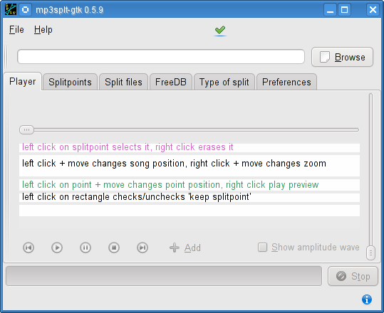 tutorial 9ku: - How to Split mp3 audio files - Mp3splt