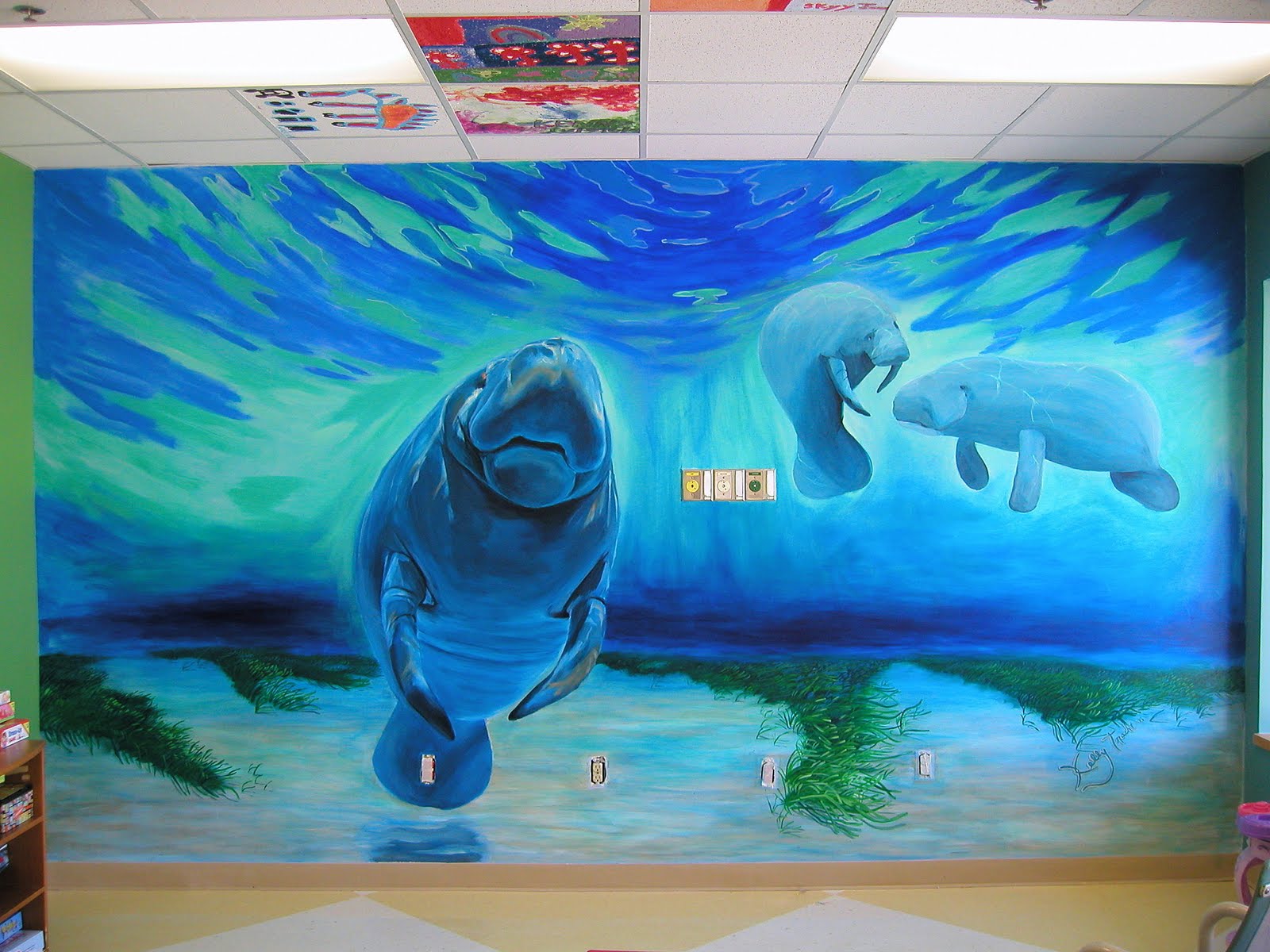 Murals of Palm Beach and Jupiter: Manatees