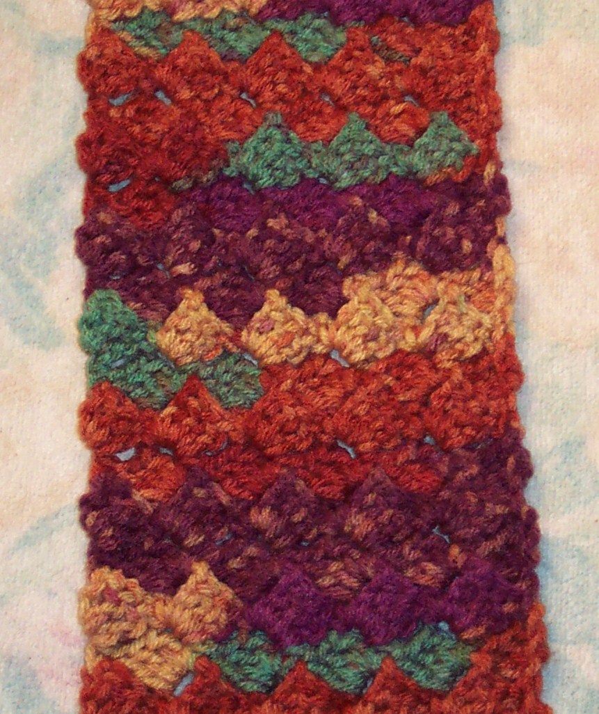 SmoothFox Crochet and Knit: SmoothFox's Crazy Box Stitch Scarf - Free ...