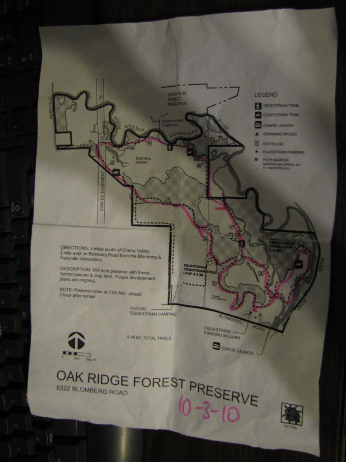 Musings from Illinois: Oak Ridge Forest Preserve 10-3-10