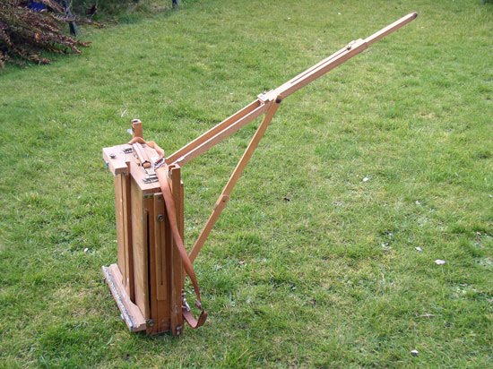 My French Easel: How to set-up your French easel (on your own)