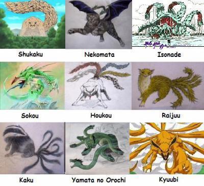 Anime Go Uchi: Legend Of BIJUU (Monster Of Japanese Legendary)