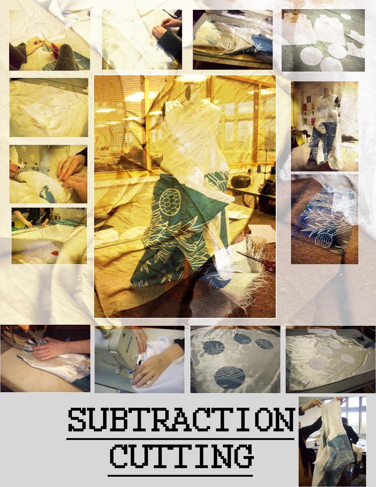 SOPHIE SAUNDERS: Motion cutting and sewing using subtraction cutting.