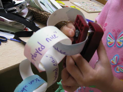 Friendship paper chain