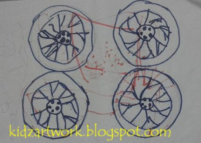 Junior Artists: Drawing wheels and rims