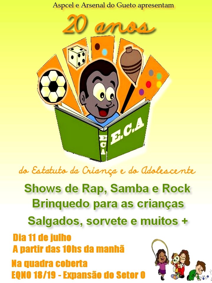 ABORÍGINE : O Hip Hop comemora o aniversário do ECA