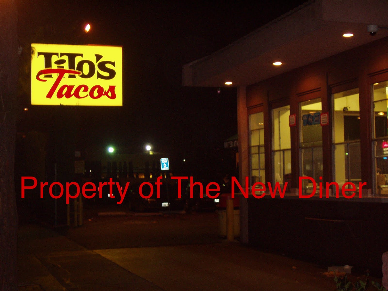 The New Diner: Tito's Taco