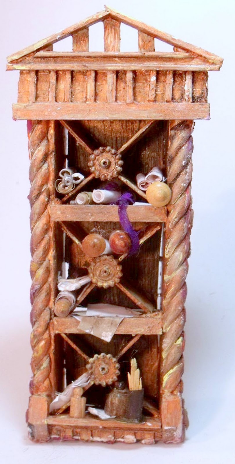 Working Wickedness: Miniature Ancient Library (from my original ...