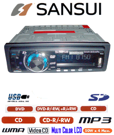 The Gadget Blog: SANSUI car audio SN-DM6104