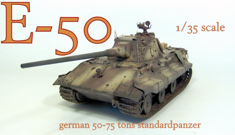 Gulumik Military Models: E-50 1/35 Trumpeter
