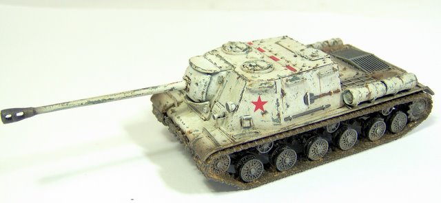 Gulumik Military Models: ISU-122 1/72 - almost finish