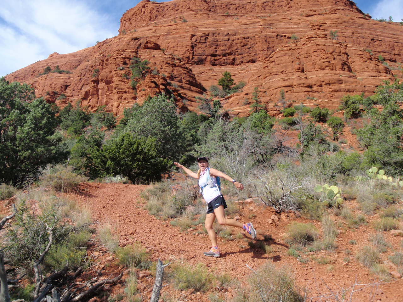 Pinkcorker's Desert Trail Running Blog: Sedona 50k Endurance Run