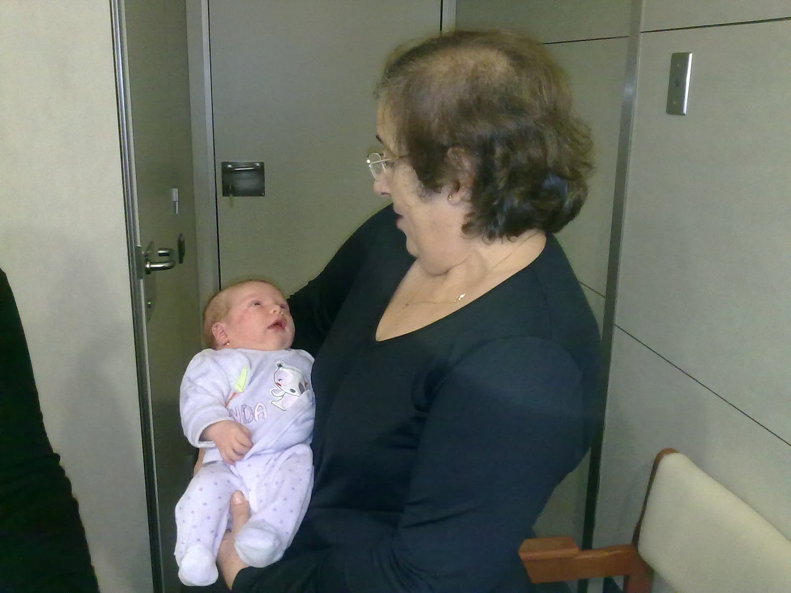 Jaime, Nuria y su garbanzo