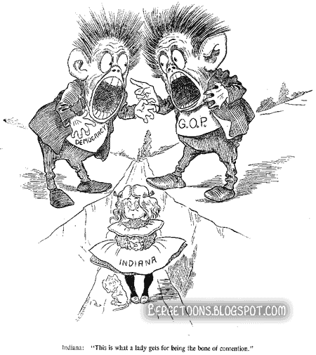 Berge's Cartoon Blog: Another 1900 cartoon by R.C. Bowman