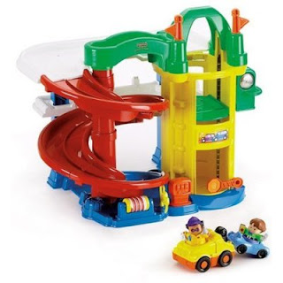 ToDdLeR-GiFt.BloGsPot: Fisher Price Little People Racin' Ramps Garage