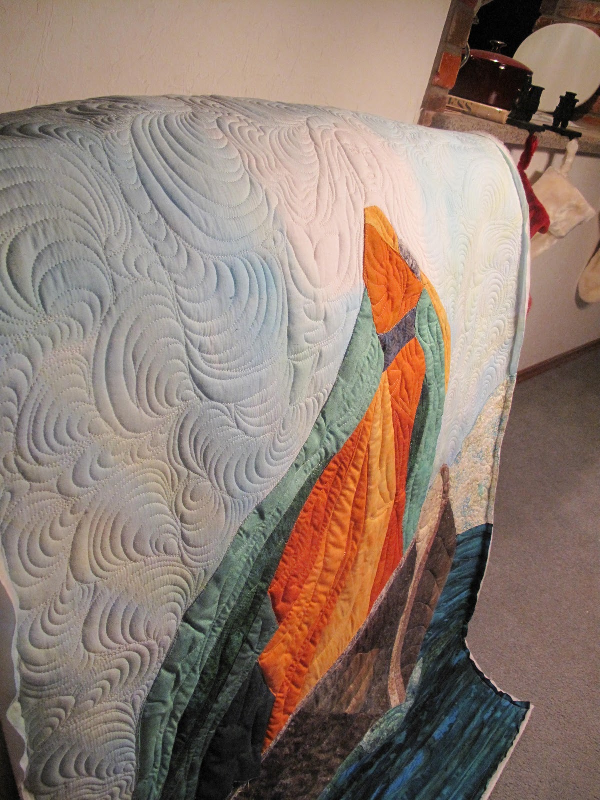Quilting Along the Ley Lines: Quilted Lady Melinda