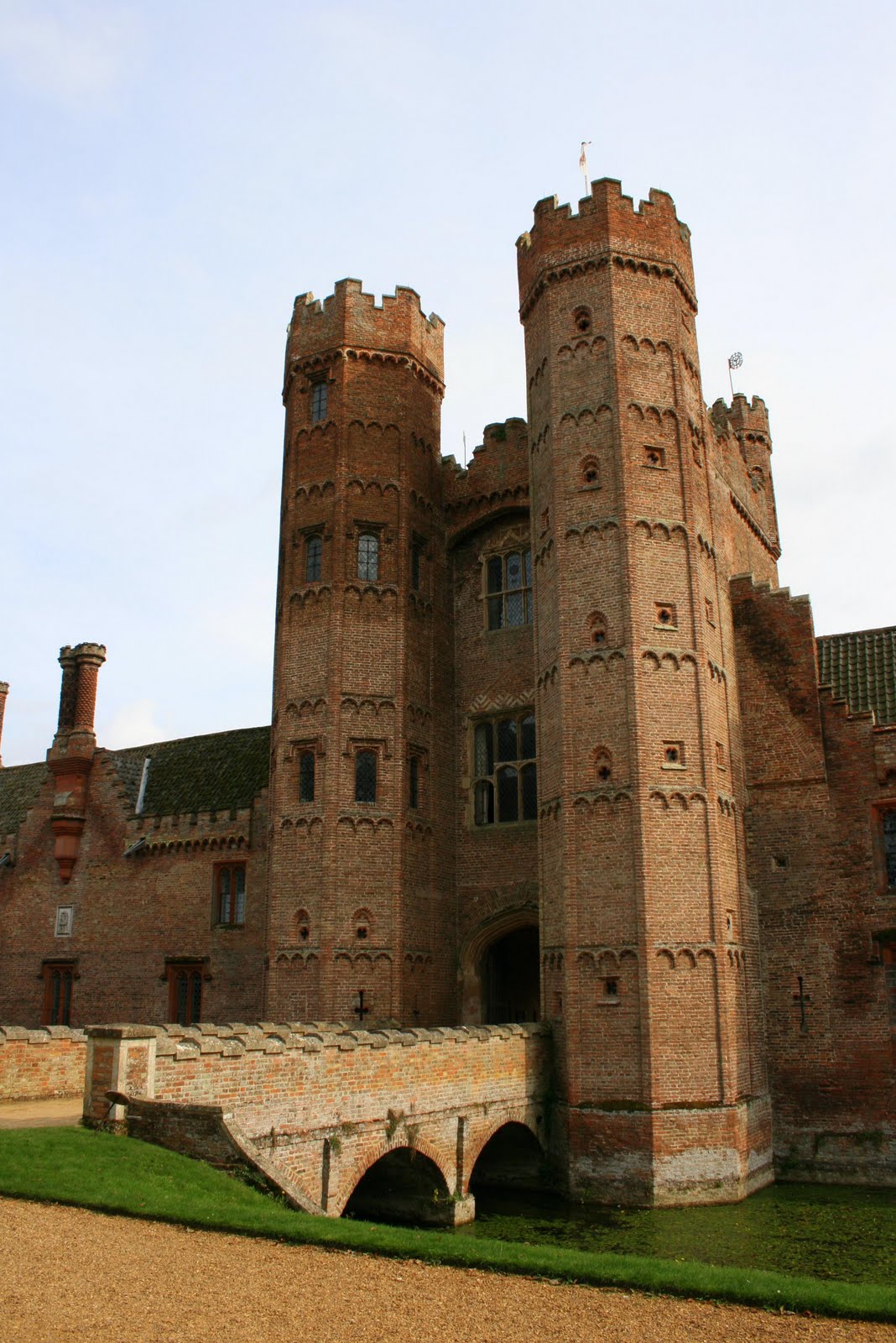Castellated: Oxburgh Hall, Norfolk