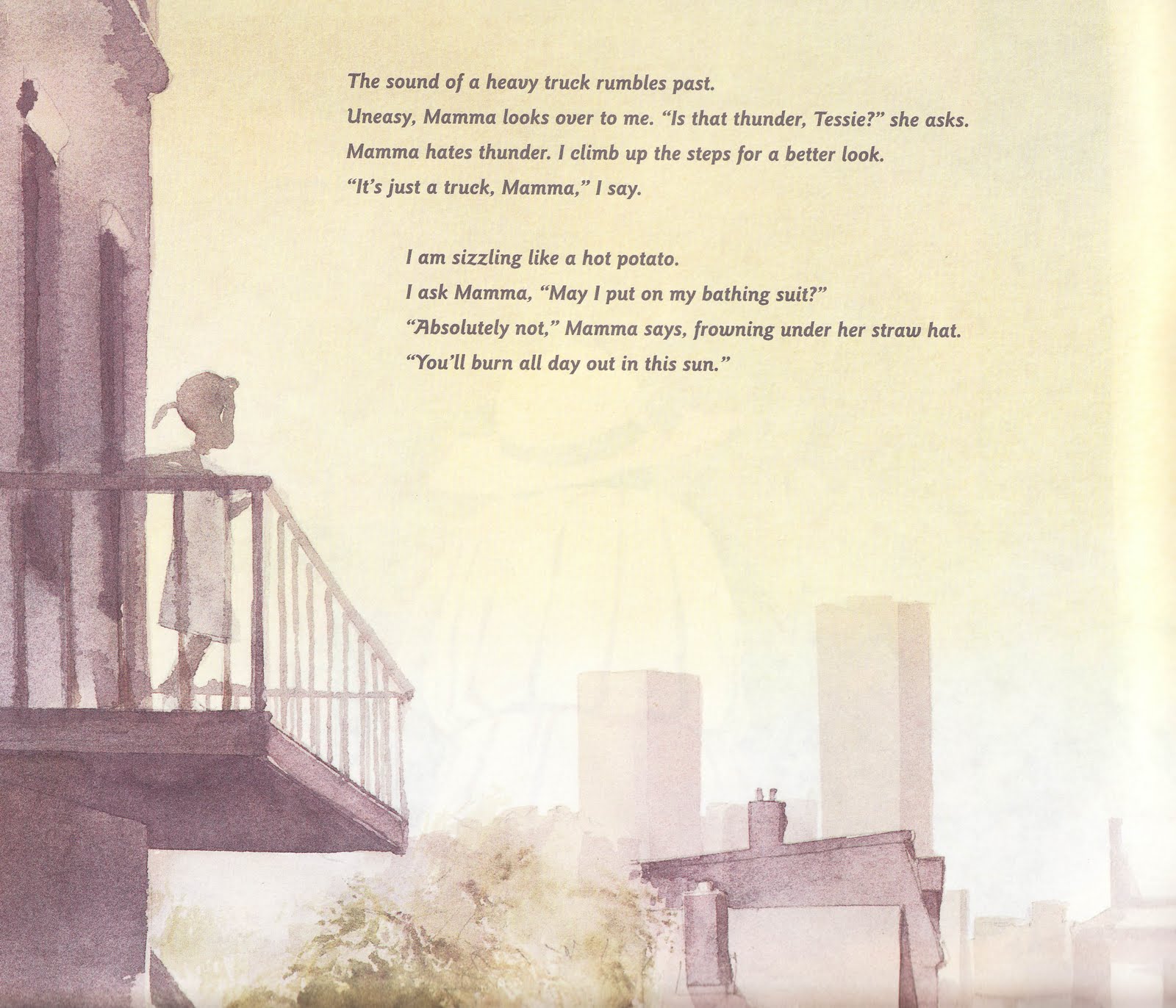 the marlowe bookshelf: Come On, Rain!