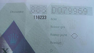 Les Elegants: Rolex Watch’s Certificate and It’s Features