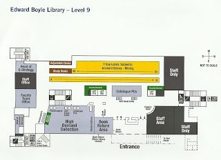 Design Times: University Library: Edward Boyle - Floor plans