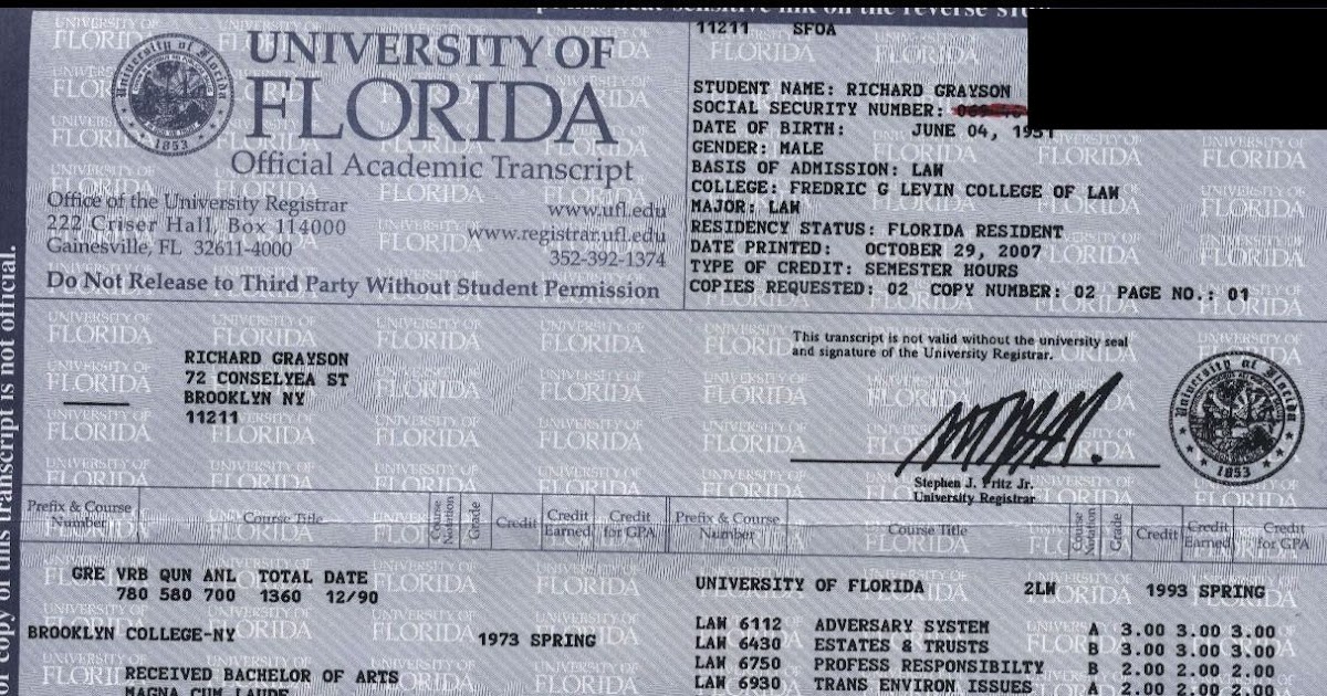 Brooklyn World: Graduation from University of Florida College of Law