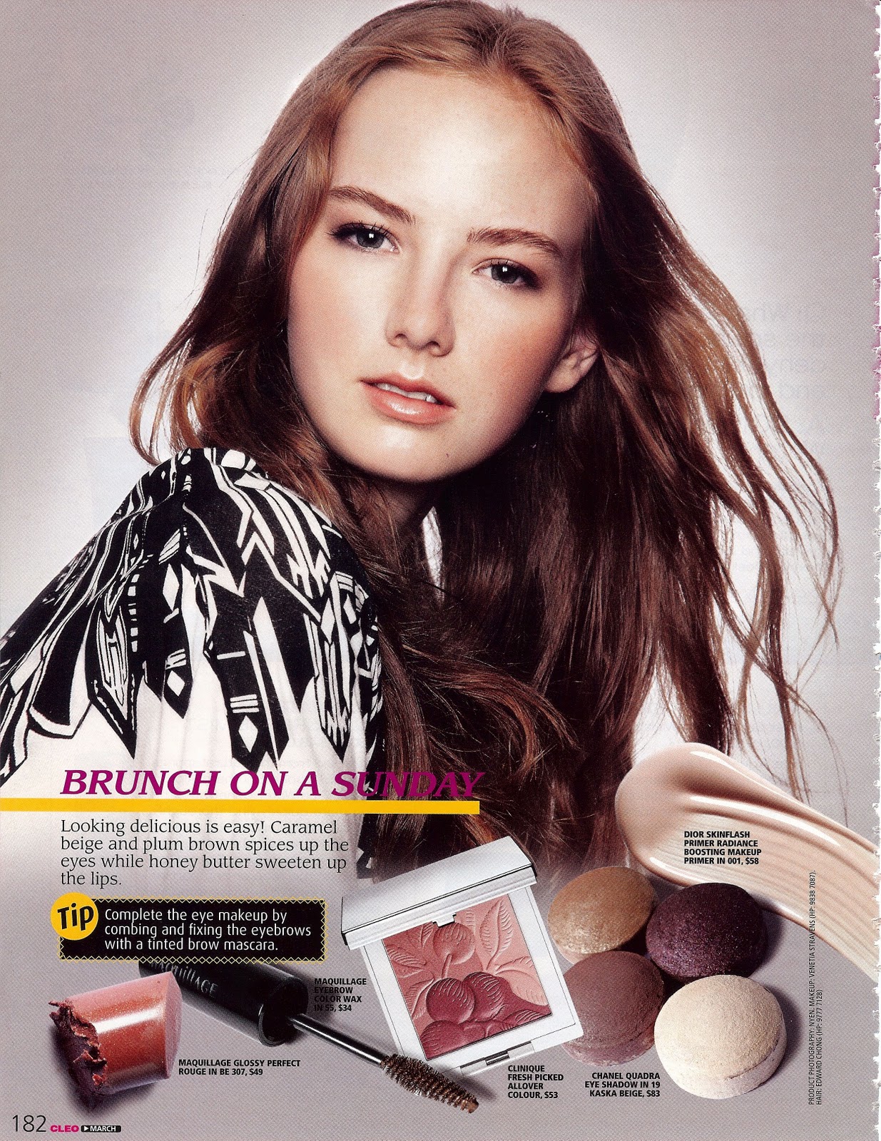 Powderfuu Stories: Cleo Magazine Beauty Spread