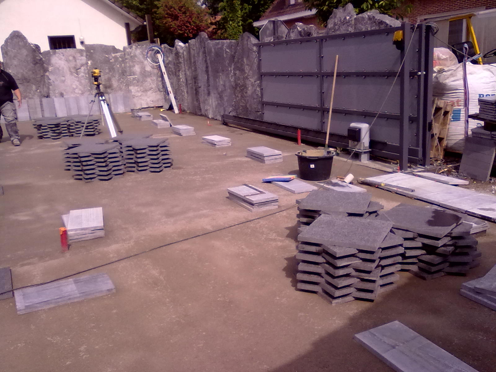 L'artisan tailleur de pierres naturelles: Terrasse (flammée, adoucie et ...