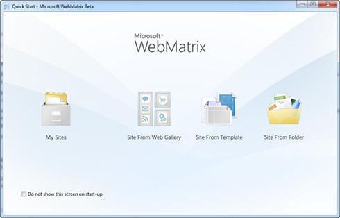 News-n-Views: Microsoft Webmatrix : A New Web Development Tool