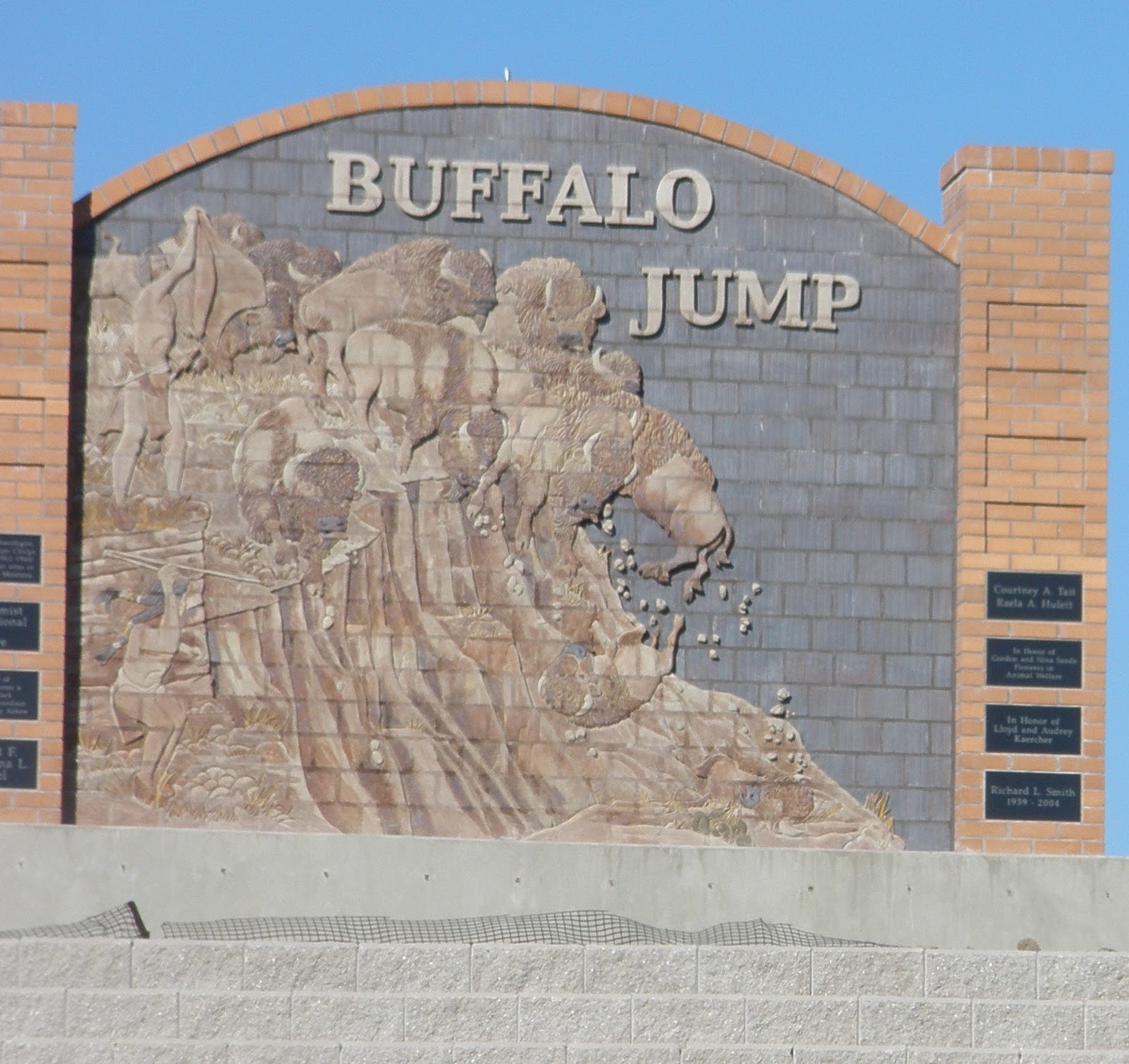 Havre Daily Corrector!: Hill County Buffalo Jump Mural