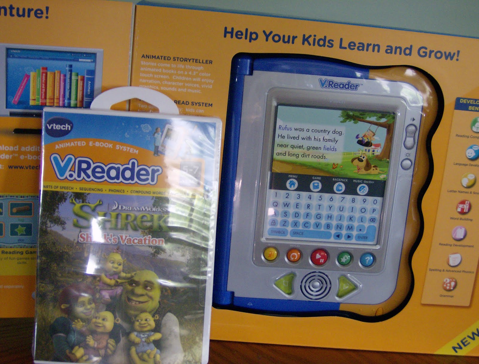 Mother of 1 Princess and 2 Princes: VTECH V.READER READING SYSTEM ...